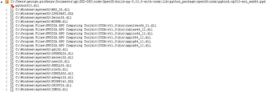 How Build Open3d With Cpu And Gpu Support On Windows · Issue 5734 · Isl Org Open3d · Github