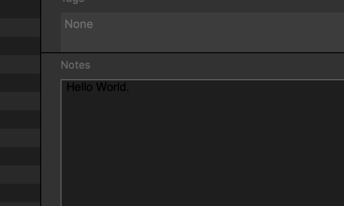 Dark Mode: Notes TextBox text is black on dark grey · Issue #858 ...