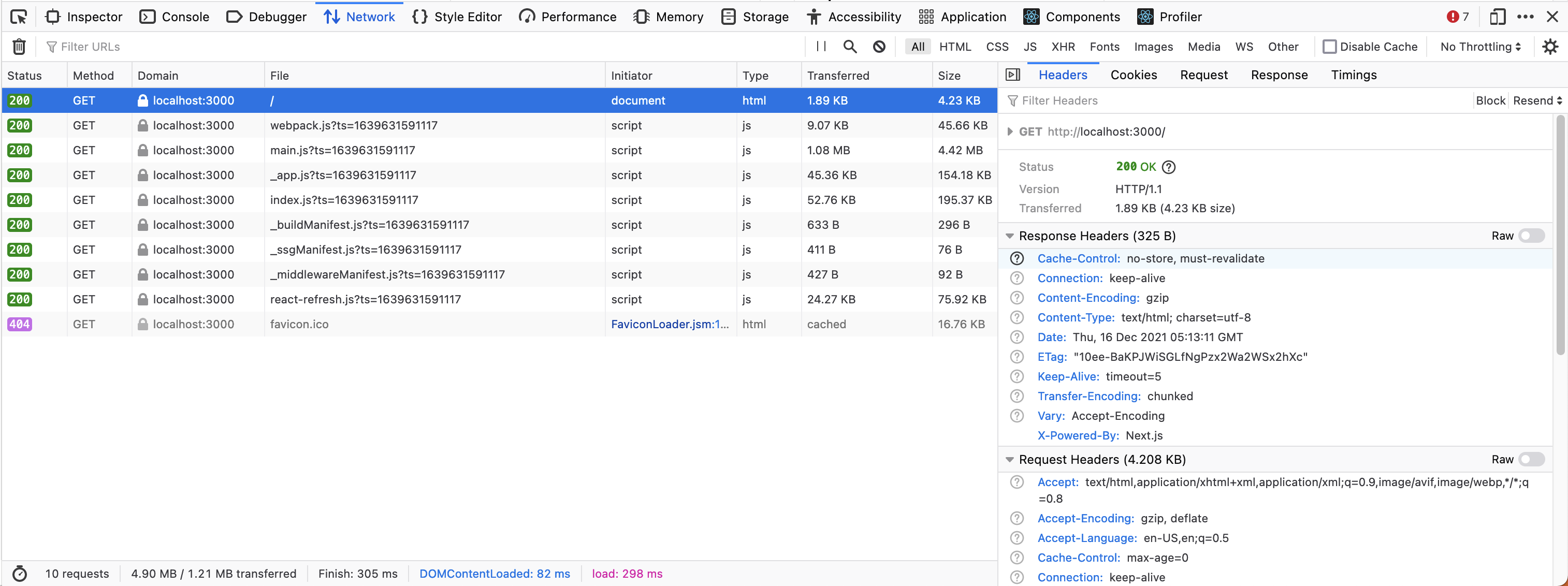 Setting Cache-control header in getServerSideProps() doesn't appear to do anything · Issue ...