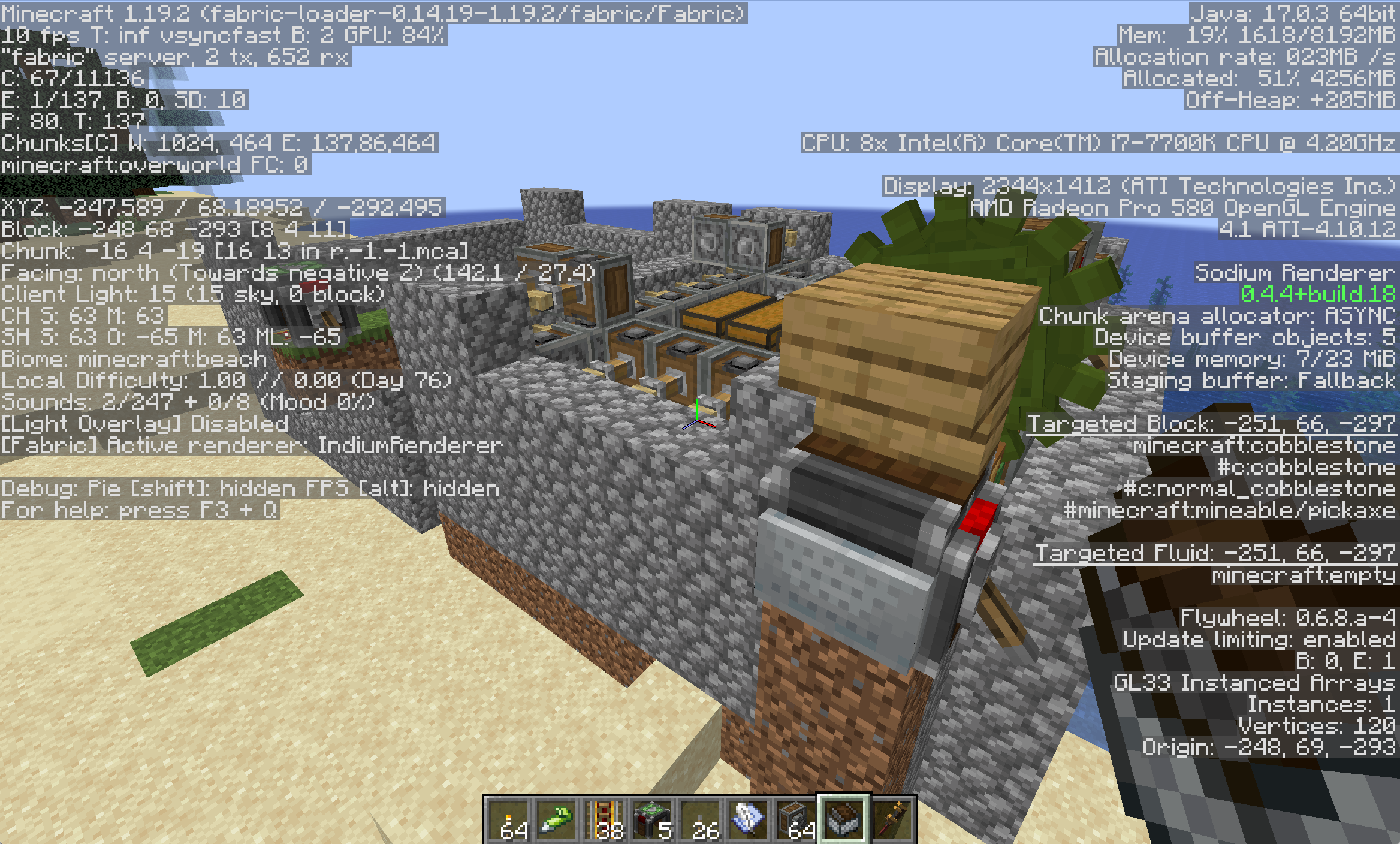 dps drops below 10 on iMac 27 with AMD GPU · Issue #4940 · Creators-of-Create/Create · GitHub