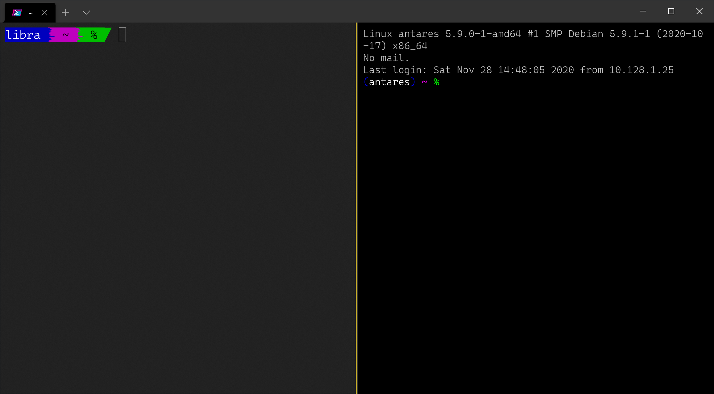 Different terminals in split panes within same tab? · Issue #8437 ...
