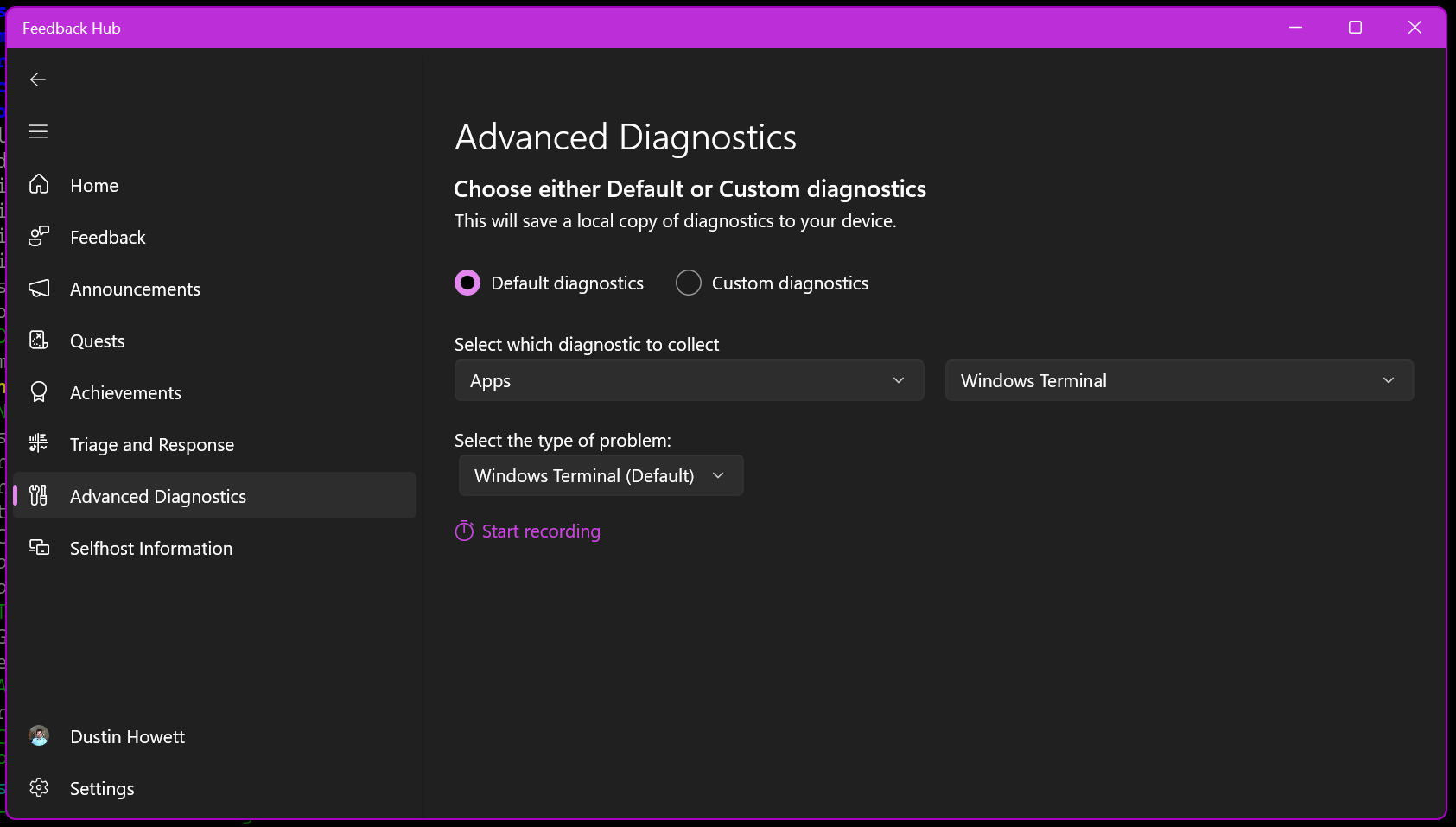 Crash while holding a key · Issue #13357 · microsoft/terminal · GitHub