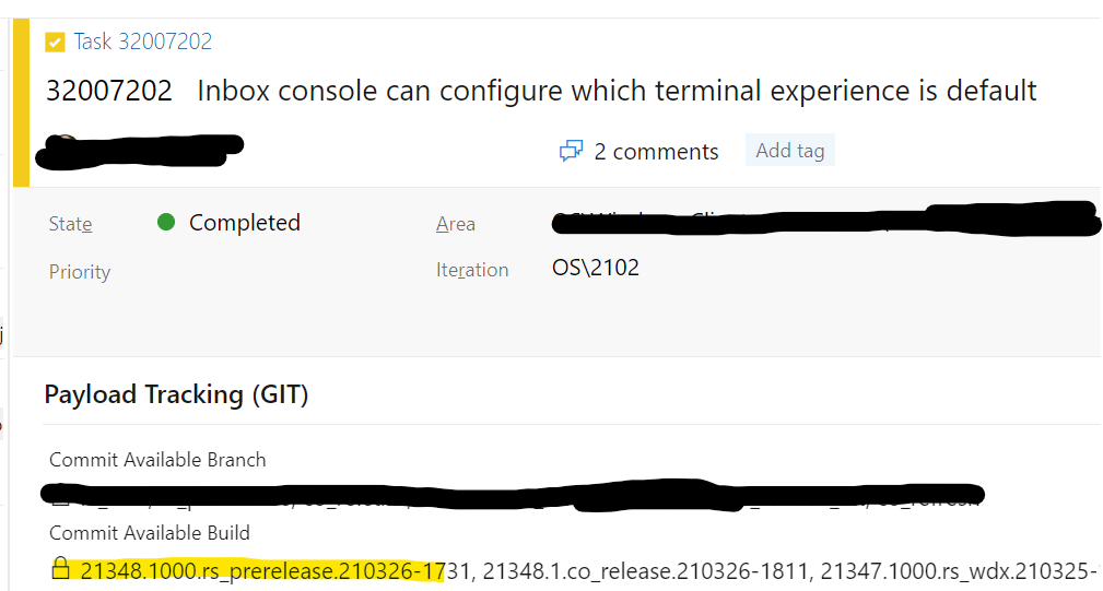 Missing "Default terminal application" option · Issue #10869 · microsoft/terminal · GitHub