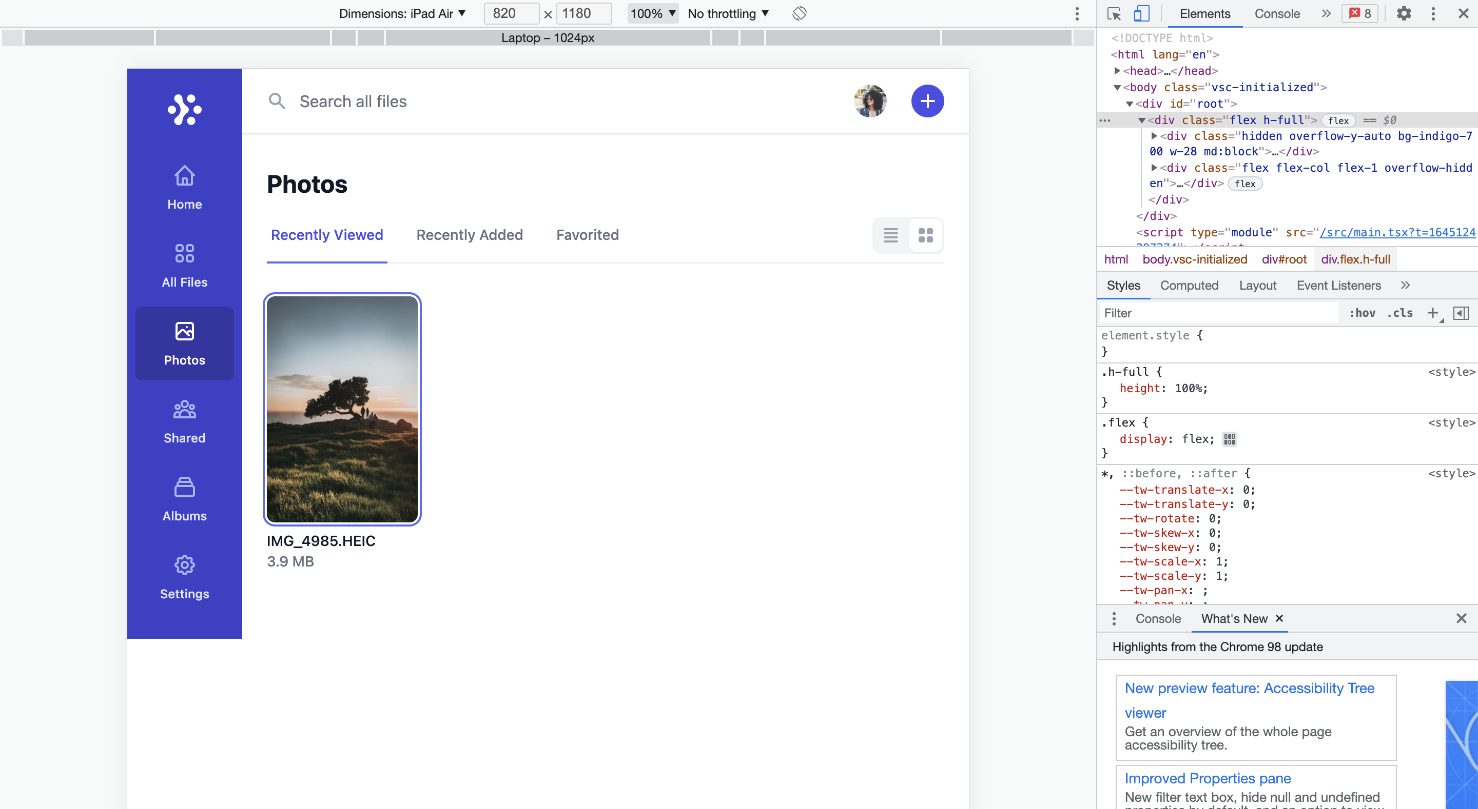 File Gallery Screen Height Issue · Issue 1148 · Tailwindlabstailwindui Issues · Github
