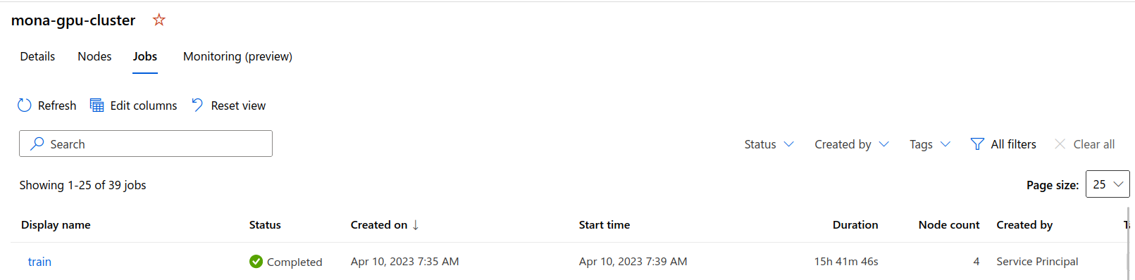 The job successfully finishes in Pipeline but I receive an error that ...