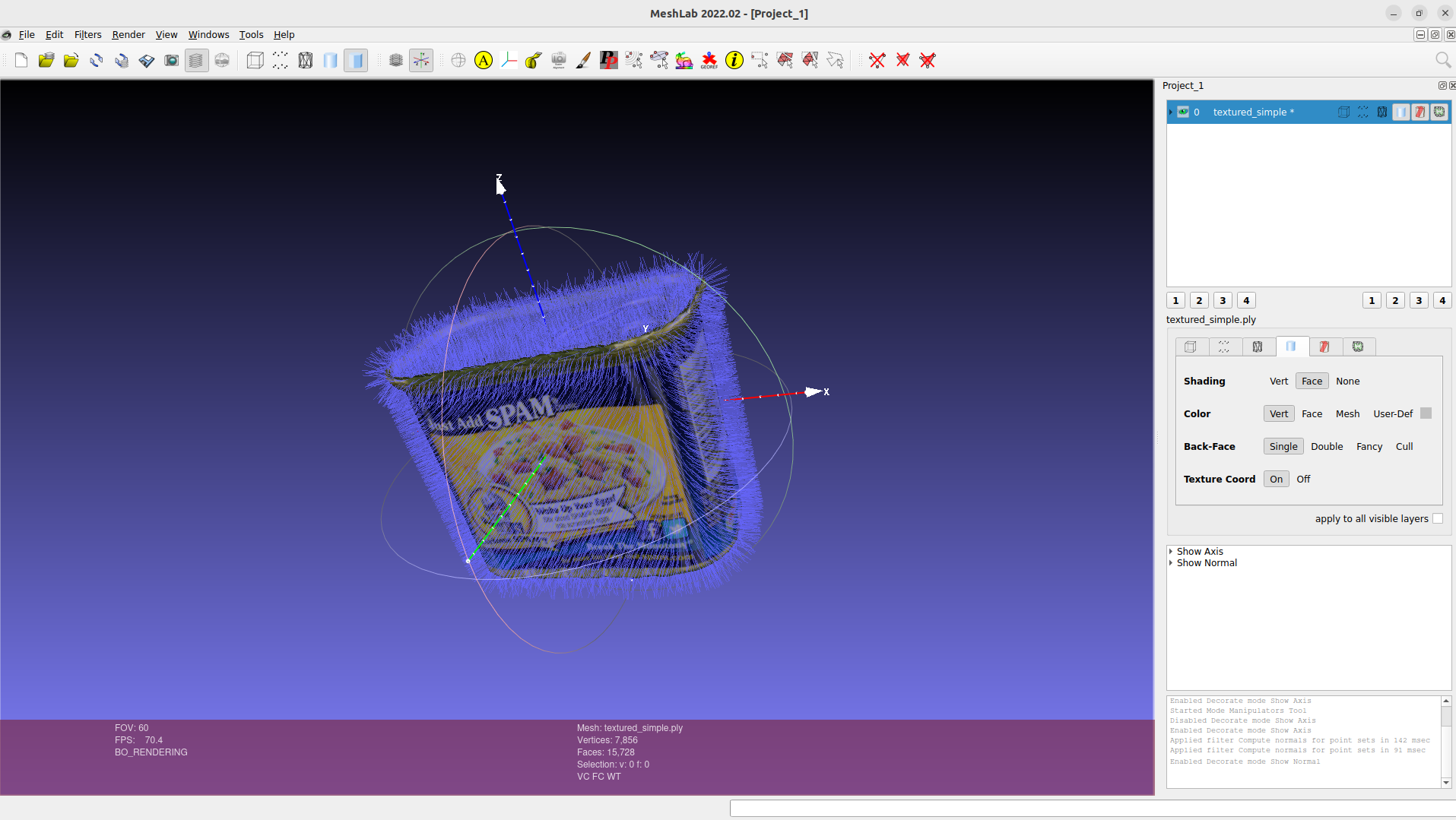 Problem With Mesh And Contour Overlay 2d Detection Is Visualized But The Mesh And Contour