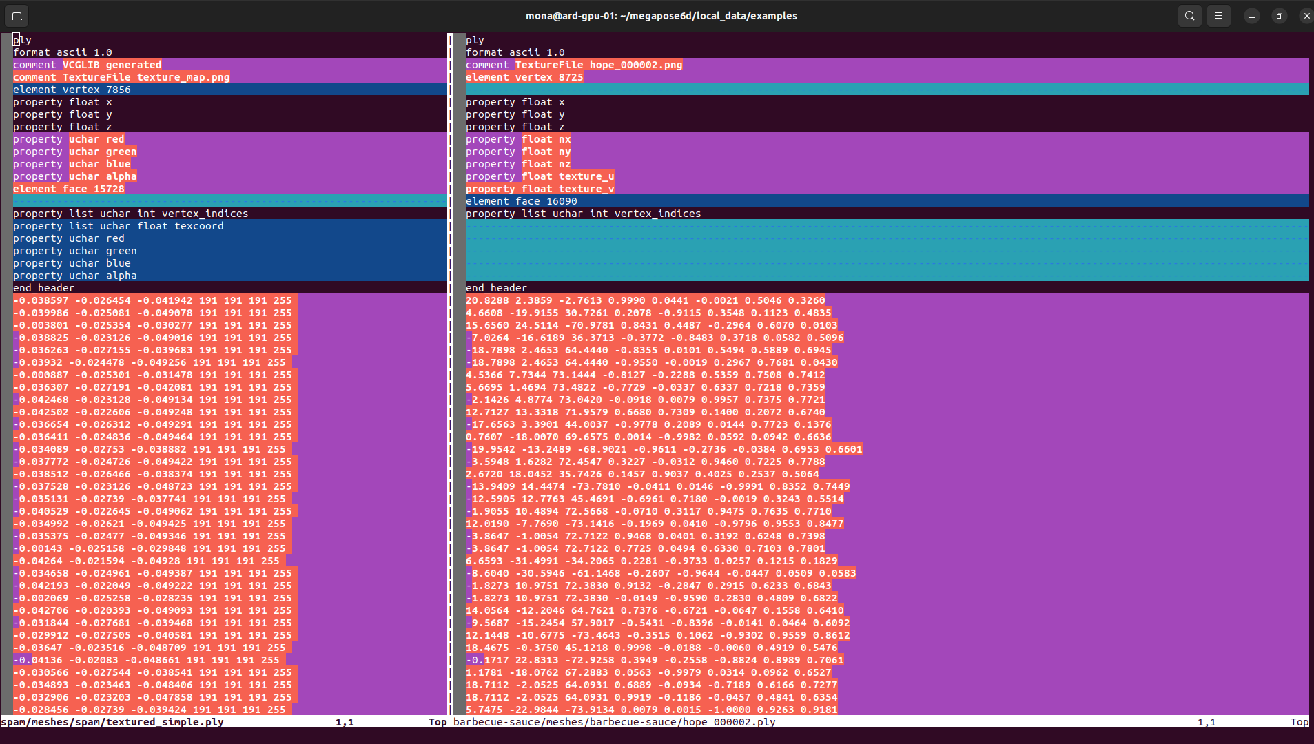 Problem with mesh and contour overlay -- 2D detection is visualized but the mesh and contour ...