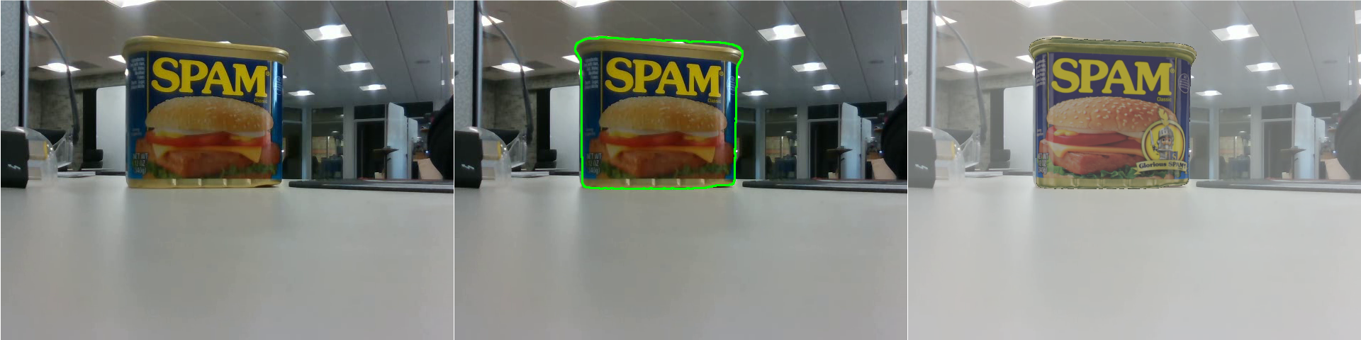 Problem with mesh and contour overlay -- 2D detection is visualized but the mesh and contour ...