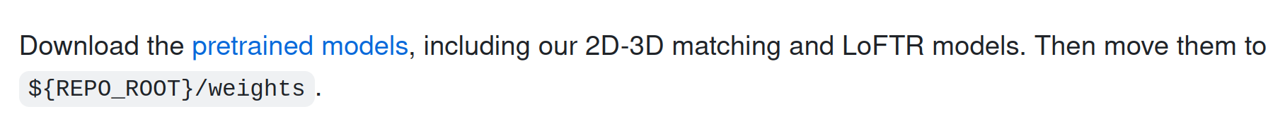 The link to Download Pretrained Weights is expired · Issue #32 · zju3dv/OnePose_Plus_Plus · GitHub