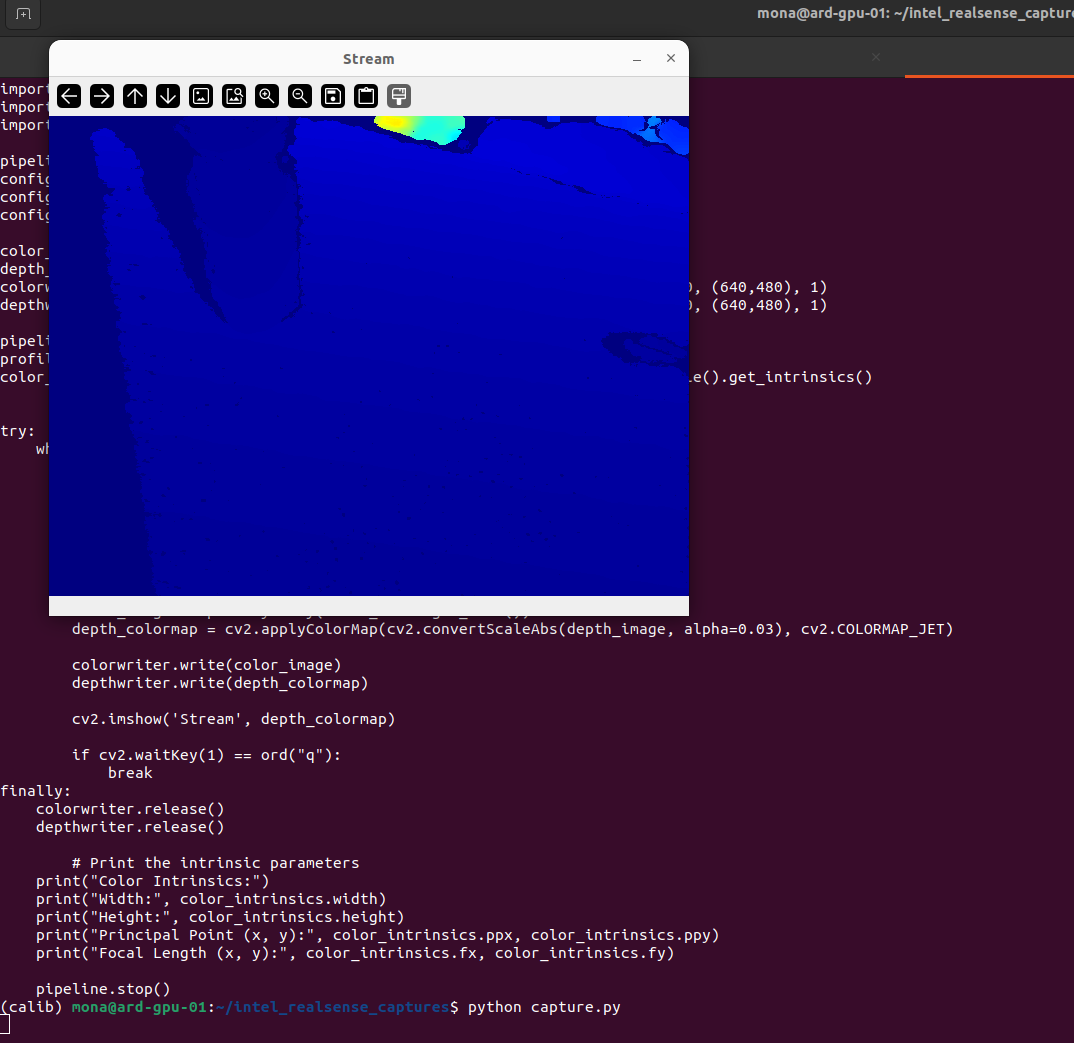 Intel Realsense D435 Python Api Ubuntu 2204 Frames Pipelinewaitforframes Runtimeerror
