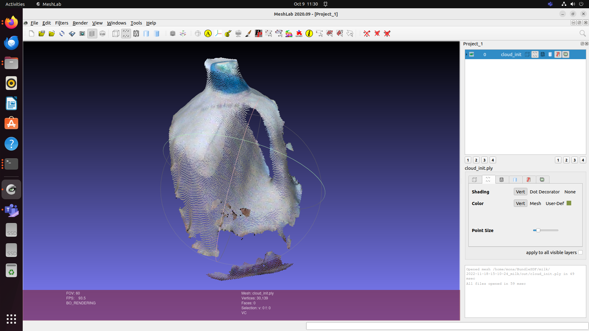 Meshlab crashes when I try to open mesh_cleaned.obj file for viewing · Issue #97 · NVlabs ...
