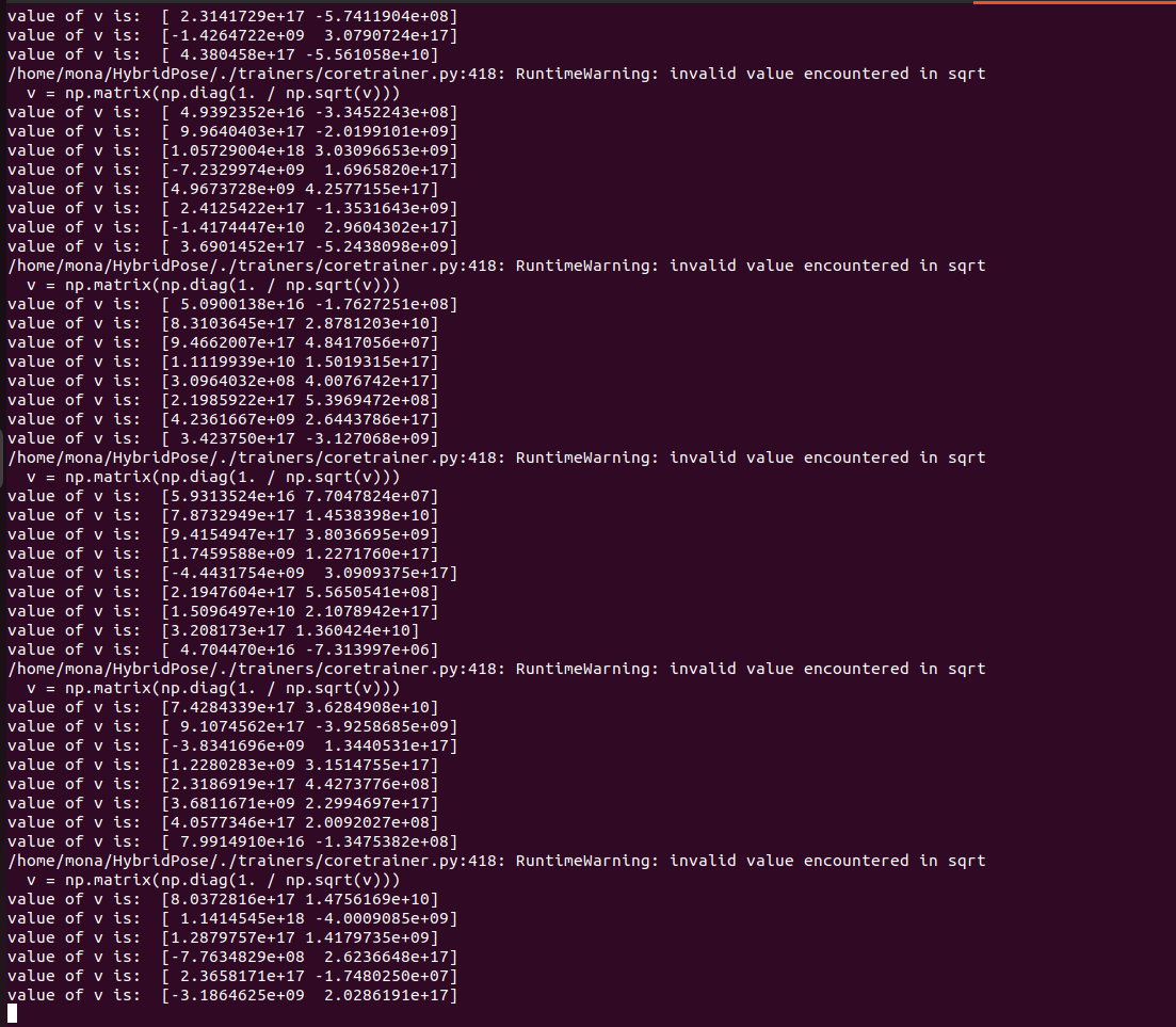 Using Torch 1 13 Cuda 11 7 Torchvision 0 14 And Python 3 10 Leads To Negative Eigenvalues