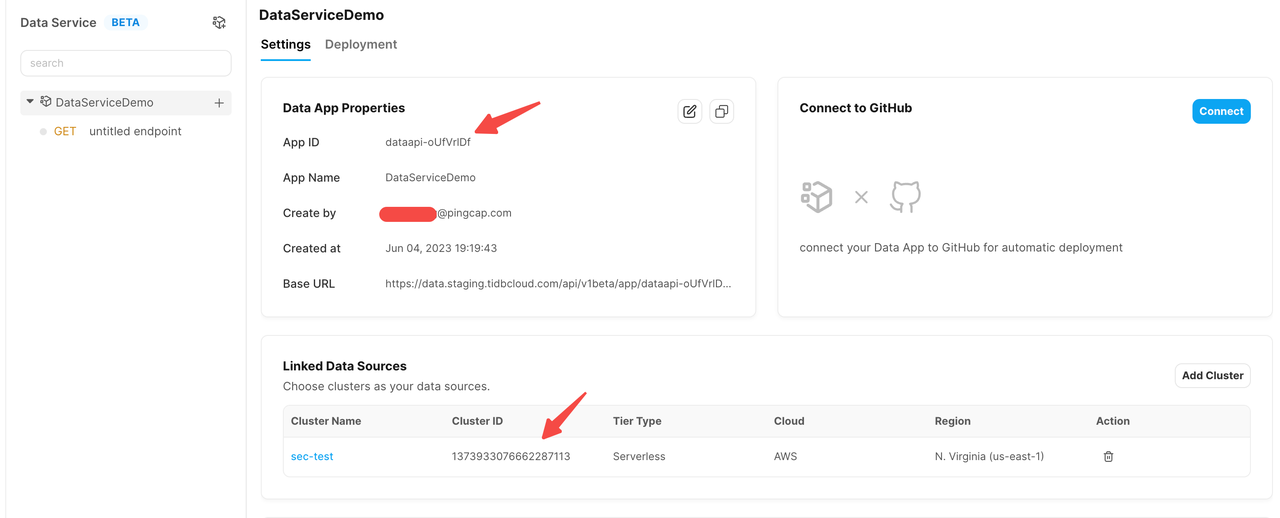 GitHub - HSC721/dataservice