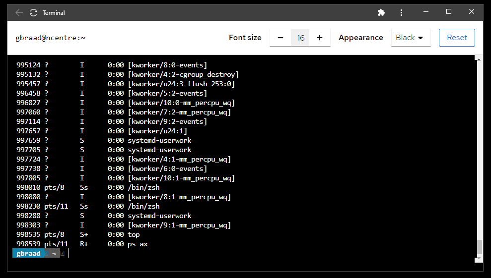 Allow terminal settings to be hidden · Issue #16584 · cockpit-project/cockpit · GitHub