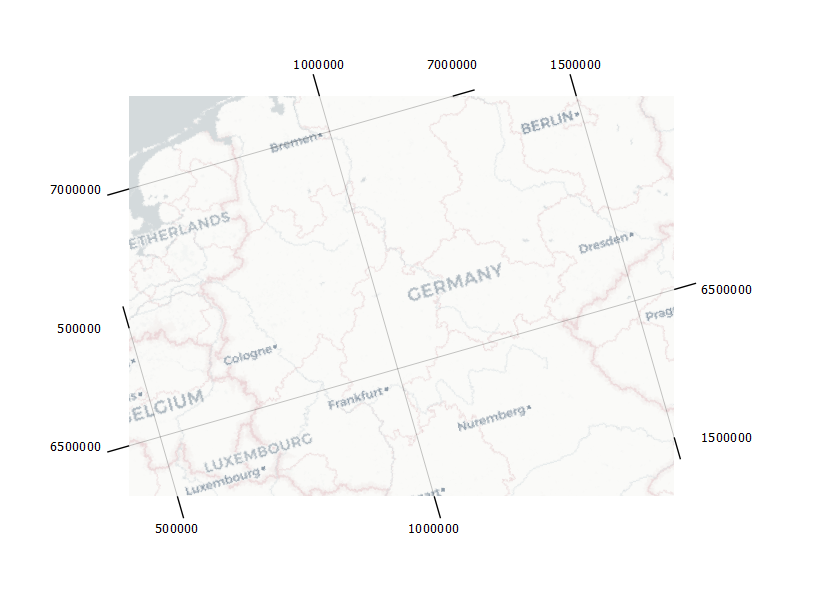 Layout: tickmarks and labels in map frame should be rotated · Issue ...