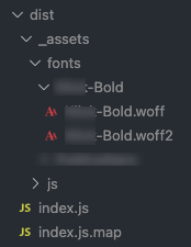 Unreliable builds between node_module requiring font-file vs local requiring the same · Issue ...