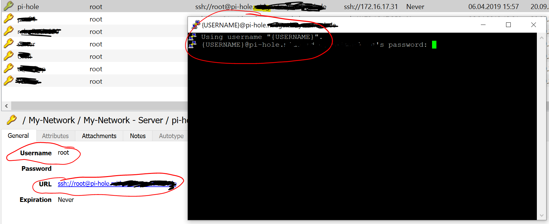 Open terminal for ssh:// urls · Issue #2427 · keepassxreboot/keepassxc · GitHub