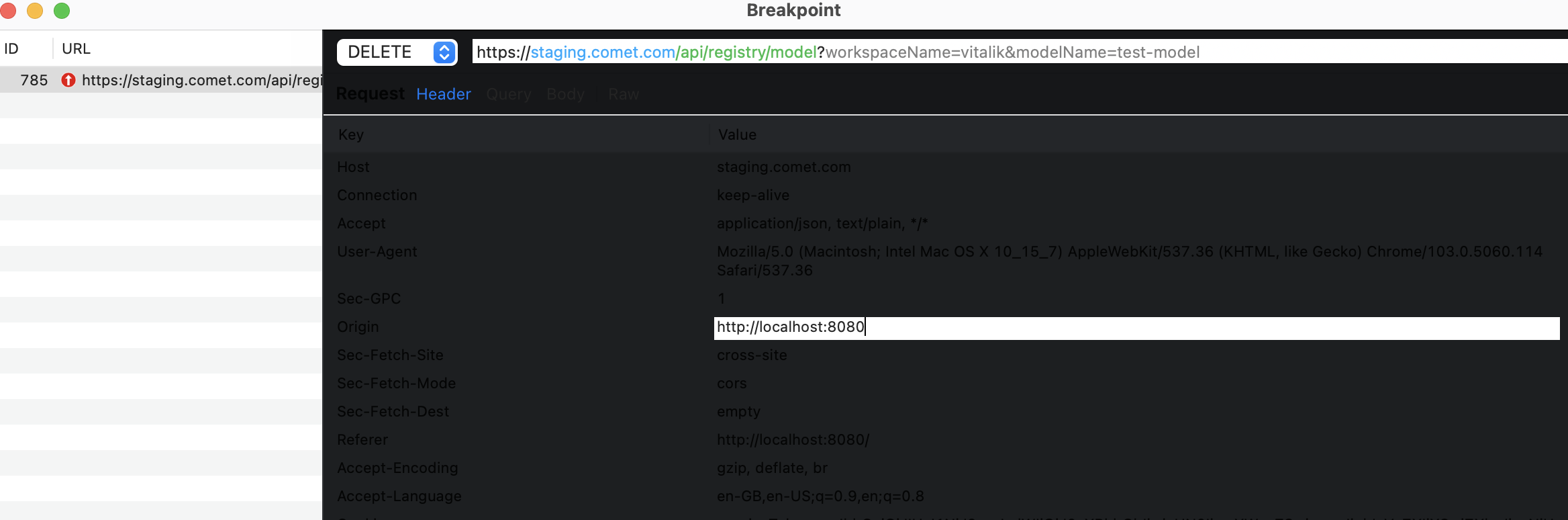 Broken styles in breakpoint window (too dark) · Issue #1291 · ProxymanApp/Proxyman · GitHub