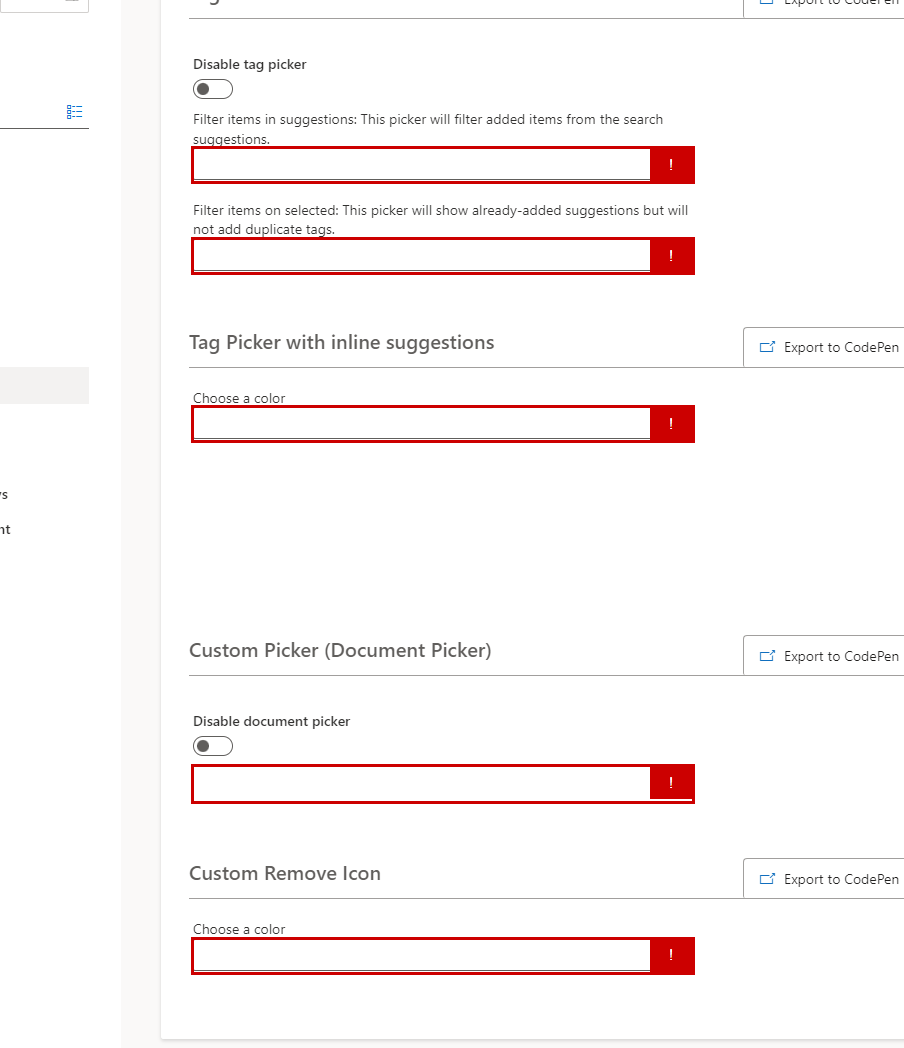 Picks demo page failing Accessibility Insights FastPass · Issue #21266 · microsoft/fluentui · GitHub