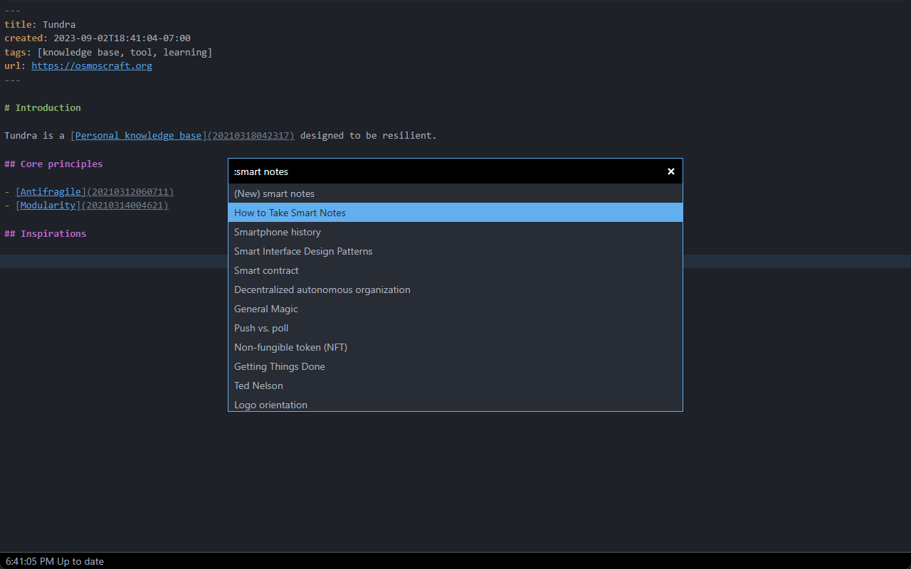 GitHub - osmoscraft/tundra: Where knowledge grows.