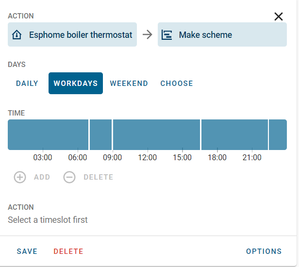 Trying to change the climate entity in a schedule throws an error · Issue #435 · nielsfaber ...