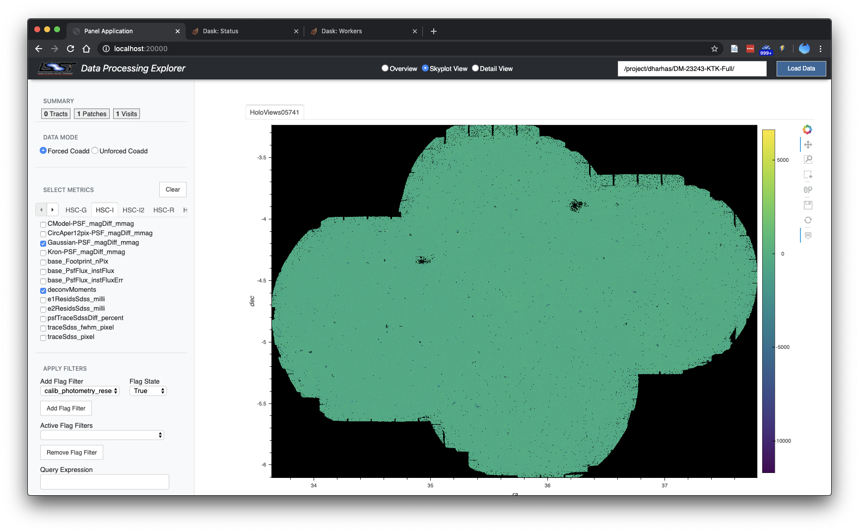 tabs disappeared in skyplot view · Issue #149 · Quansight/lsst ...