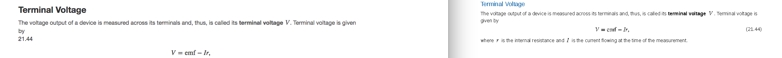 Numbered Equations styled incorrectly in webview for College Physics · Issue #1924 · openstax ...