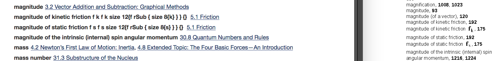 AP Physics - math not showing up in index · Issue #1916 · openstax/webview · GitHub