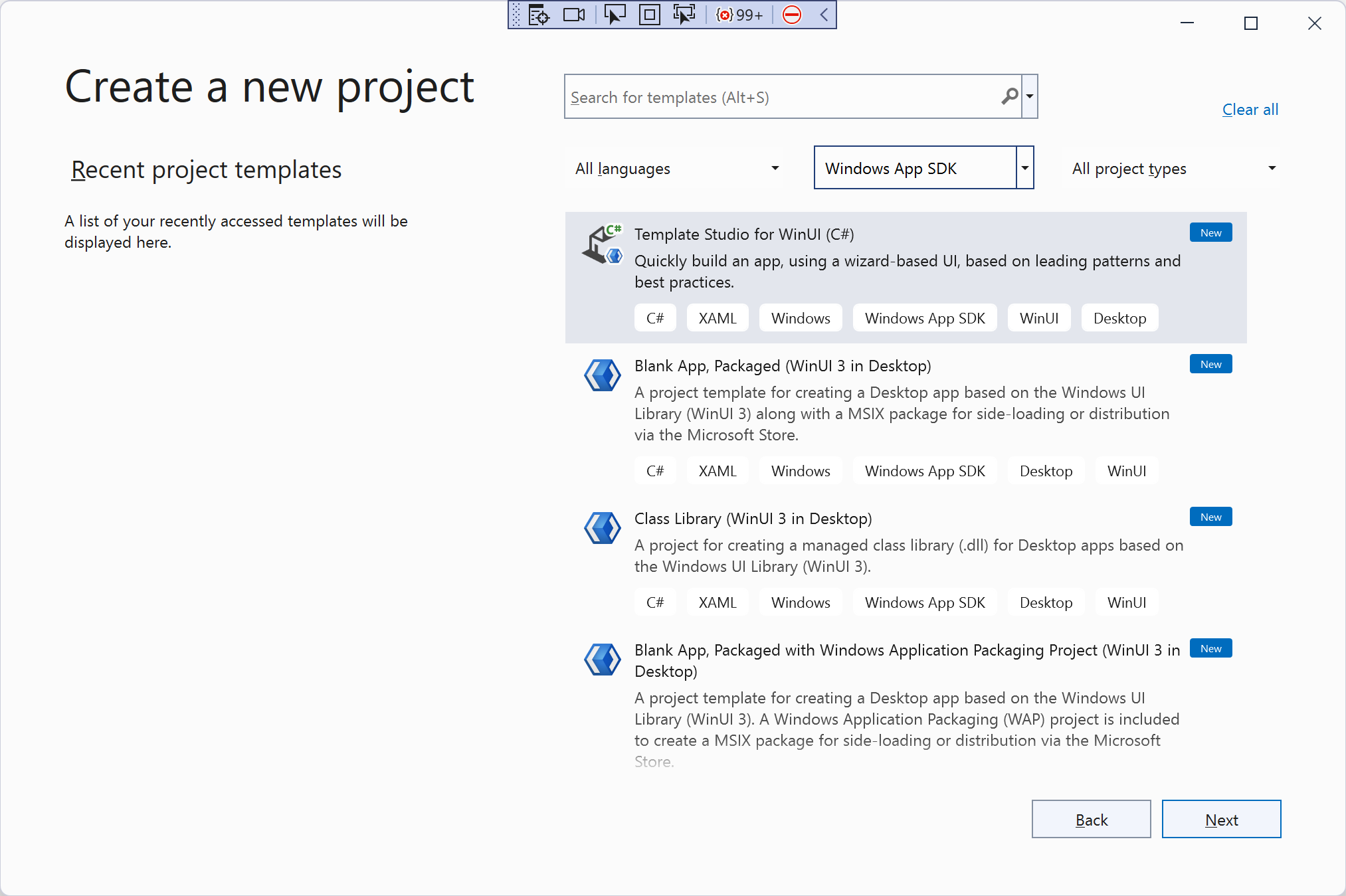 Add the Windows App SDK platform to the WinUI extension · Issue #4418 ...