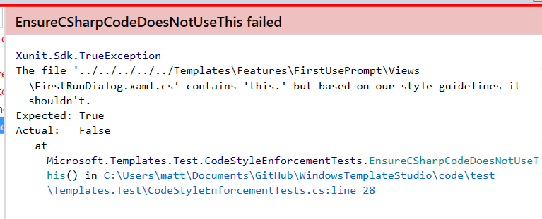 Audit "this" keyword usage · Issue #847 · microsoft/TemplateStudio · GitHub