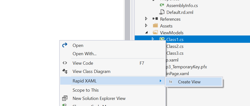 Add ability to create views from solution explorer · Issue #4 · mrlacey ...