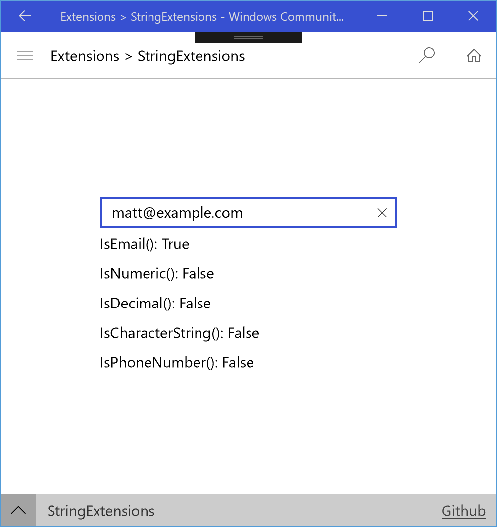 Improve StringExtensions example in sample app · Issue #2073 · CommunityToolkit ...