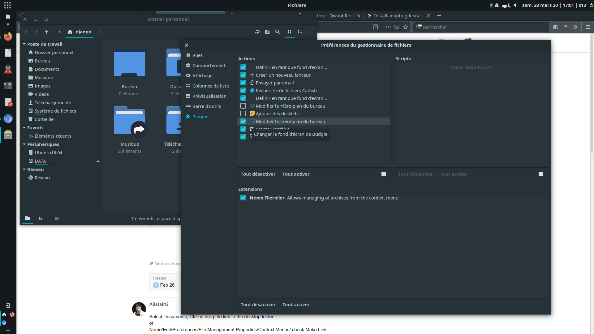 Re-introduce file linking · Issue #2343 · linuxmint/nemo · GitHub