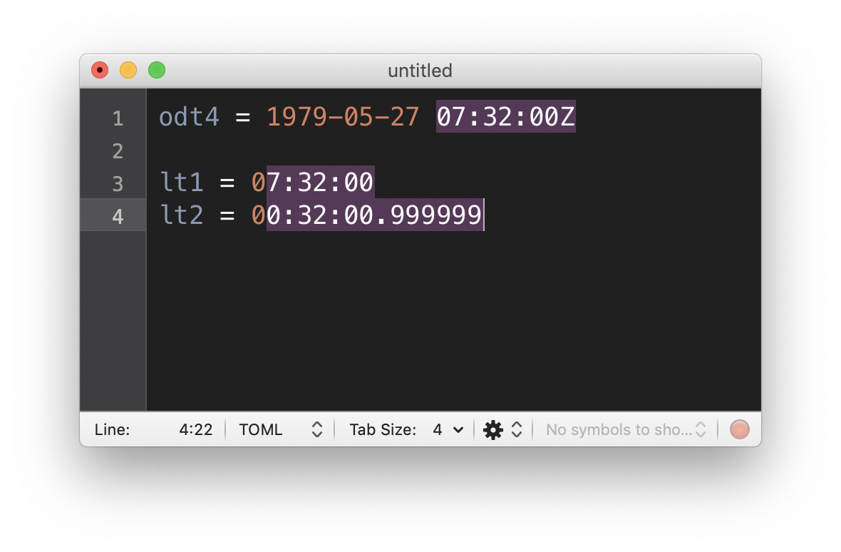 Clarify LocalTime highlight · Issue #628 · toml-lang/toml · GitHub