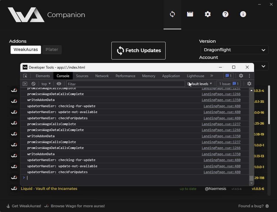 Not updating · Issue #1766 · WeakAuras/WeakAuras-Companion · GitHub