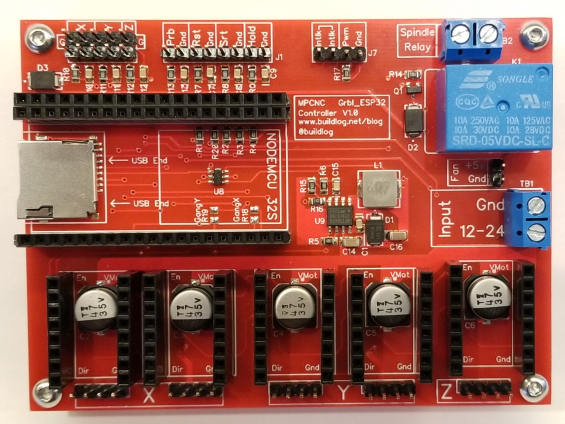 Width of the ESP32 Dev kit (0.96) · Issue #4 · bdring/midTbot_esp32 · GitHub