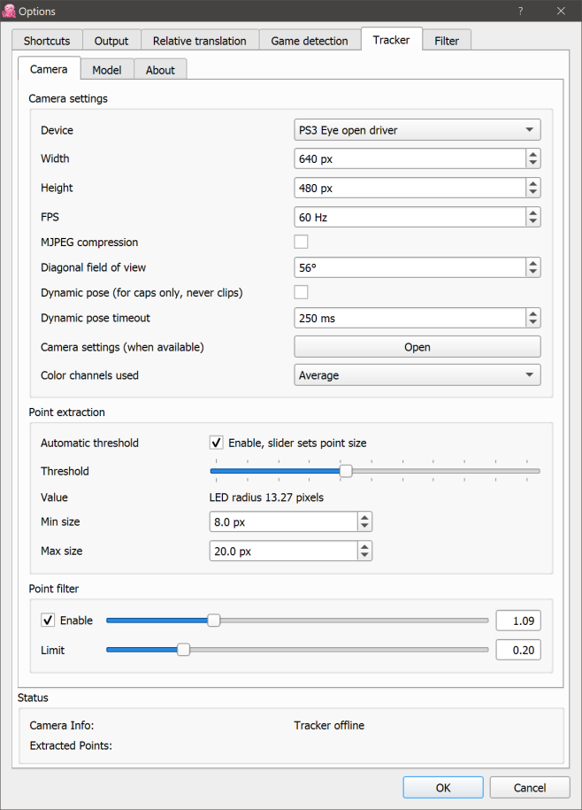 module dialogs are now embedded in the options dialog · opentrack opentrack · Discussion #1393 ...