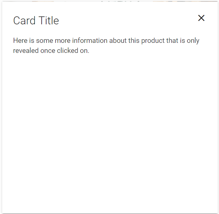 [Feature Request] Card Reveal Panel for Displaying More Info for a Card ...