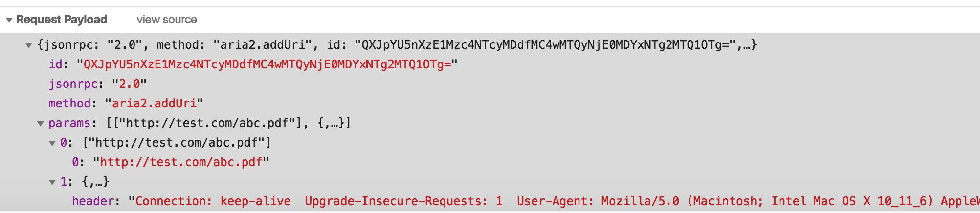 自定义请求头未解析成json格式 · Issue #279 · mayswind/AriaNg · GitHub