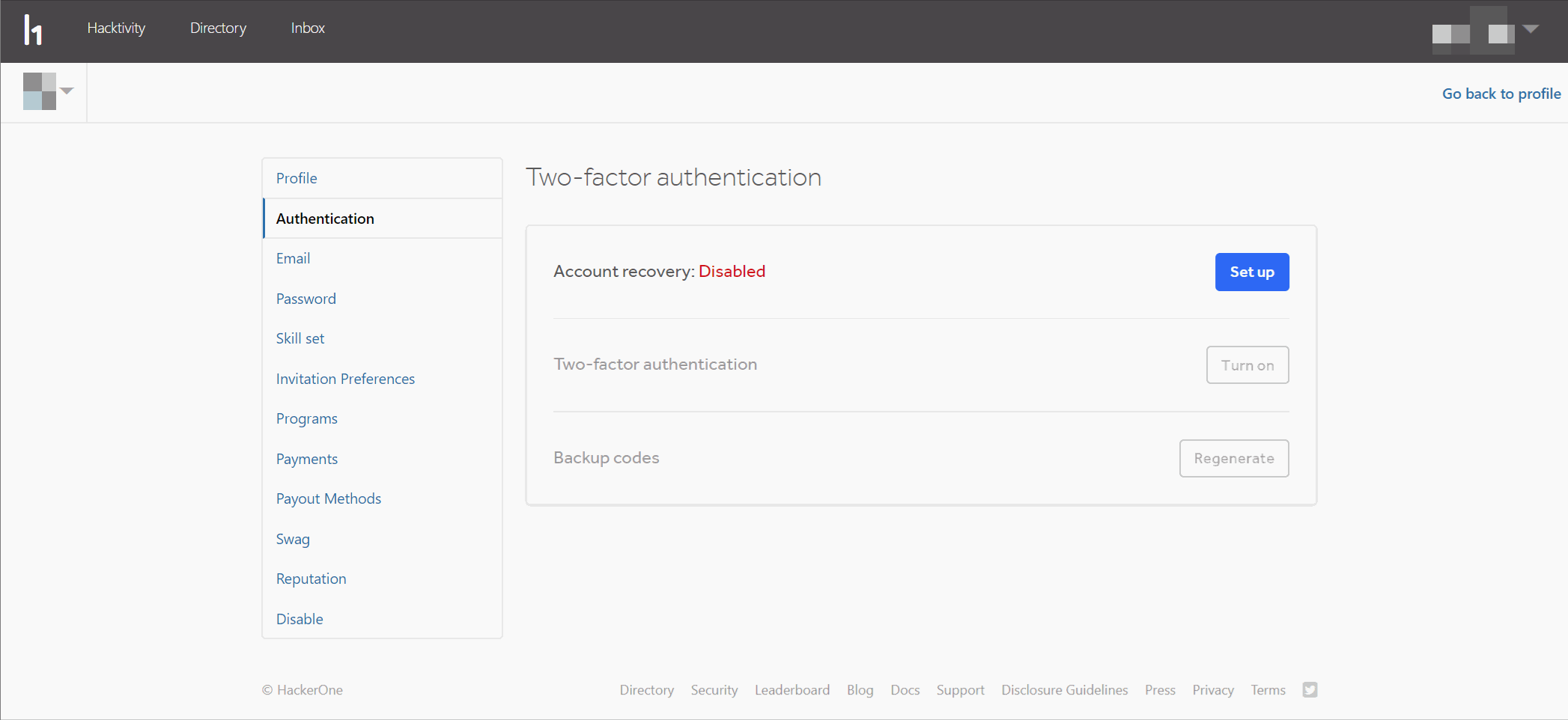 HackerOne requires SMS for 2FA · Issue #3422 · 2factorauth/twofactorauth · GitHub