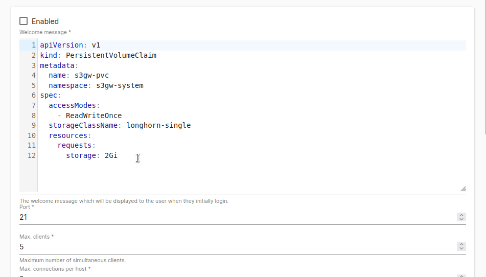 Add 'codeEditor' form field by votdev · Pull Request #1327 ...