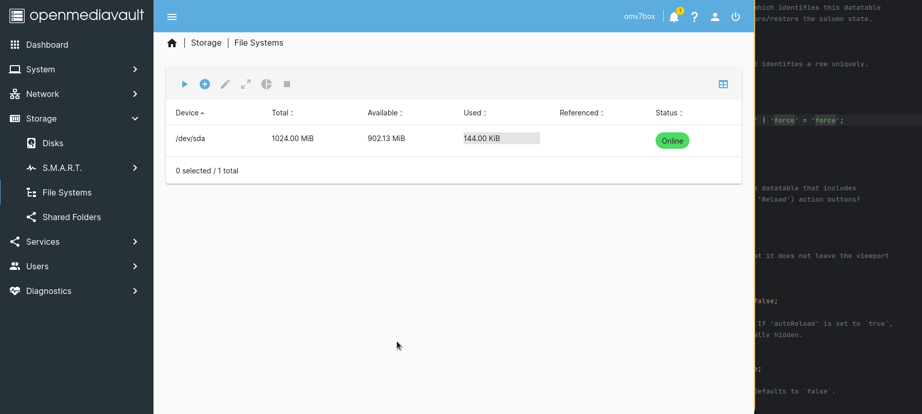 Add horizontal scrolling for tables on mobile UI · Issue #1634 · openmediavault/openmediavault ...