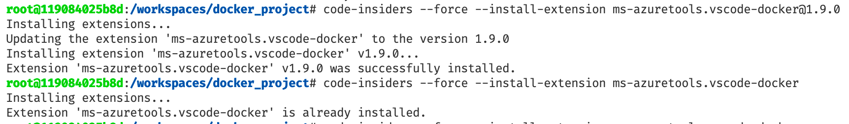 "--force --install-extension" doesn't update to latest version · Issue ...