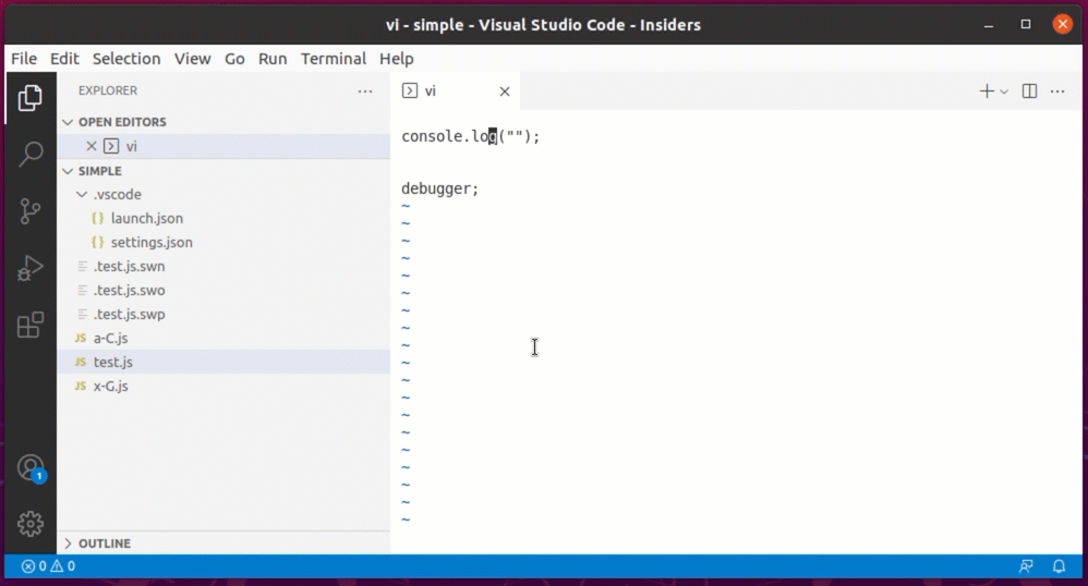 Terminal editors: VI's edit mode is lost on reload · Issue #127527 · microsoft/vscode · GitHub