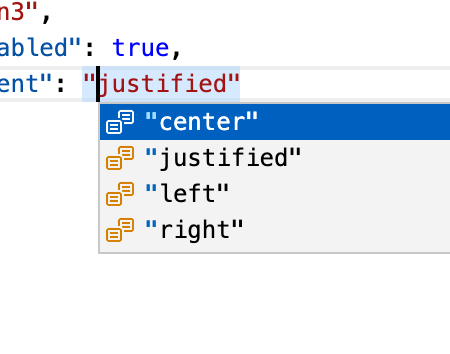 values of "workbench.experimental.panel.alignment" setting have ...
