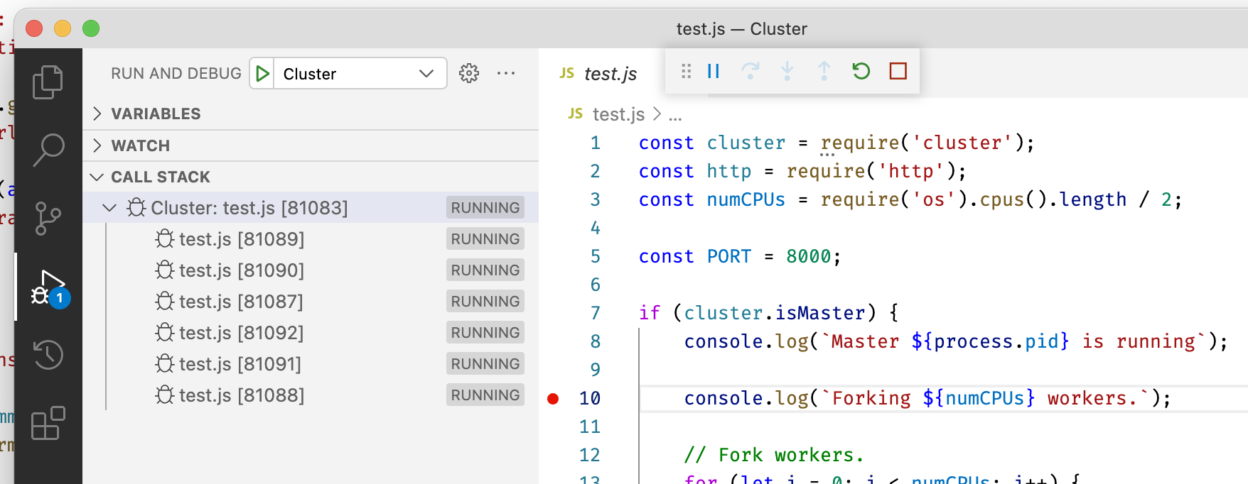 Enable the debugger to show the process ID · Issue #145633 · microsoft ...