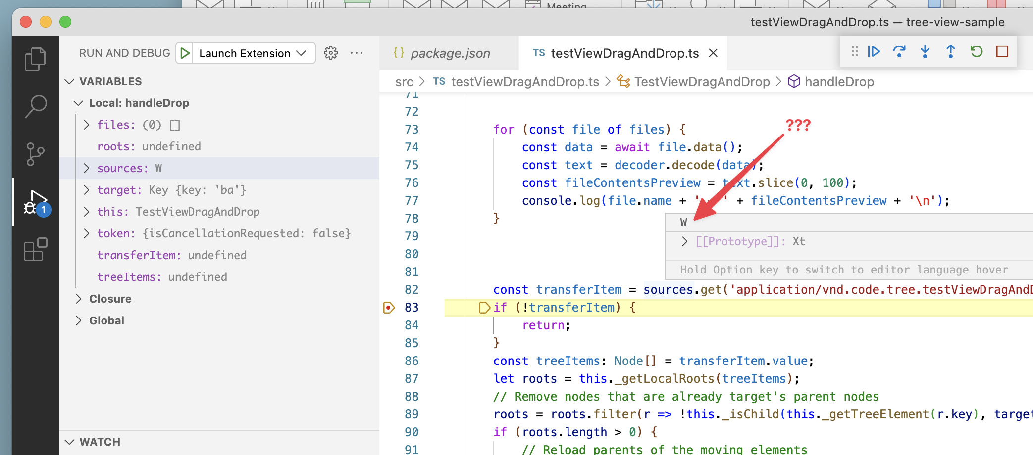 dragging files onto tree doesn't work · Issue #153535 · microsoft ...