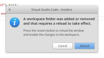 Silly dialog when removing a folder from a workspace · Issue #31014 ...