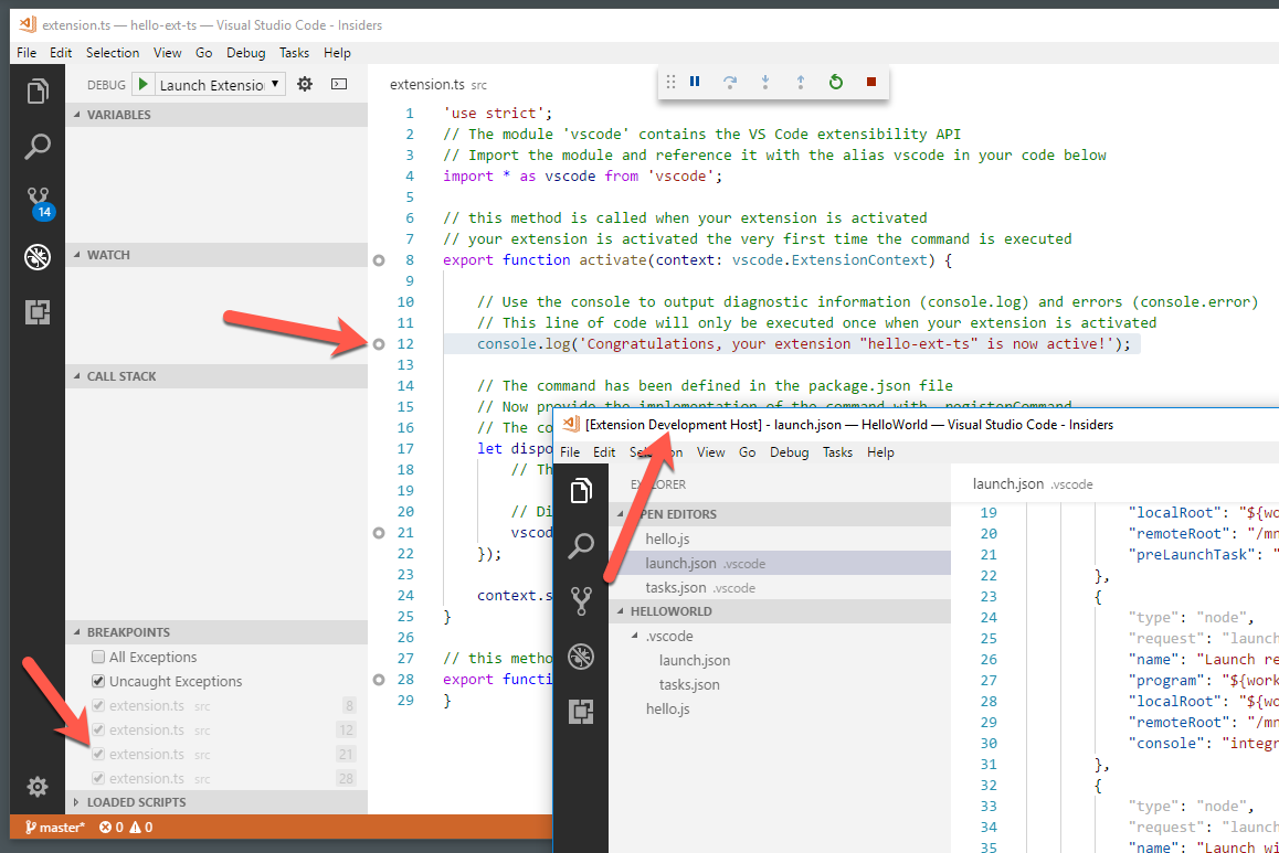 Eh Debugging Breakpoints Are Not Verified · Issue 33354 · Microsoftvscode · Github