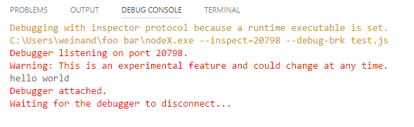 Can't launch debugger with runtimeExecutable that has a space in the path · Issue #40301 ...